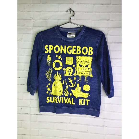 Bioworld | Shirts & Tops | Spongebob Squarepants Survival Kit Burnout ...